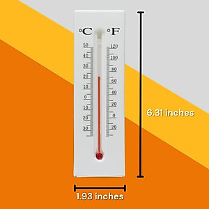 Thermometer Decorative Hide a Key Diversion Hidden Compartment- Secret Hidden Storage - Key Hider Outdoor - Hidden Compartment Container for Coins, Money and Keys