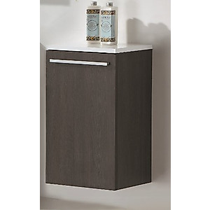 Luxo Marbre RELAX C35 A Relax Side Cabinet, Alamo Oak