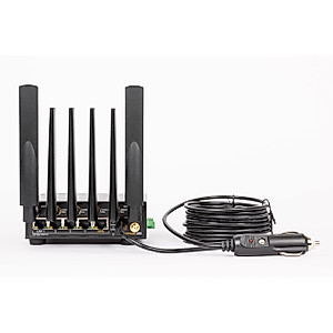 Automobile Auxiliary Power Outlet [12-24VDC | 10FT | DC Plug with Molex 4-Pins Connector] for Peplink MAX Transit Mini, MAX BR1 Classic, and UBR LTE| ACW-643