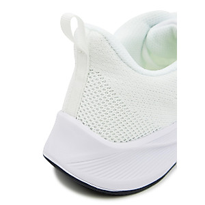 RBX Unisex Adult Athletic Shoe, Lightweight Breathable Knit Mesh Quick Drying Running Shoe, Cushioned Footbed Performance Training Sneaker Unisex Gym Shoe for Men, Women Cool White W6.5 / M5