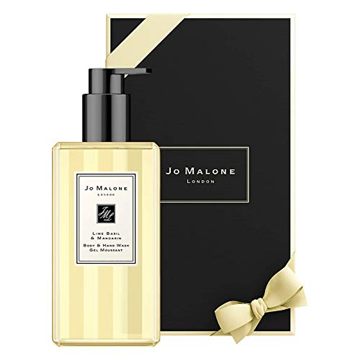 Jo Malone Lime Basil & Mandarin Body & Hand Wash and Lotion 8.5 Oz Each, Scent Surround Diffuser 5.6 Oz & Scented Home Candle 7 Oz