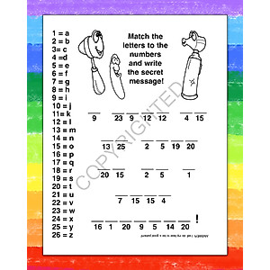 ZOCO - Your Hospital Cares About You - Coloring Books (25 Bulk Pack, Without Crayons) - Games, Puzzles, Activities for Kids