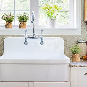 Velener Babys Breath Artificial Flowers in Small Burlap Bag Vases 3Pcs -Gypsophila Faux Flowers Farmhouse Home Coffee Table Bookshelf Office Desk Decorations Kitchen Dining Room Fake Plants Indoor