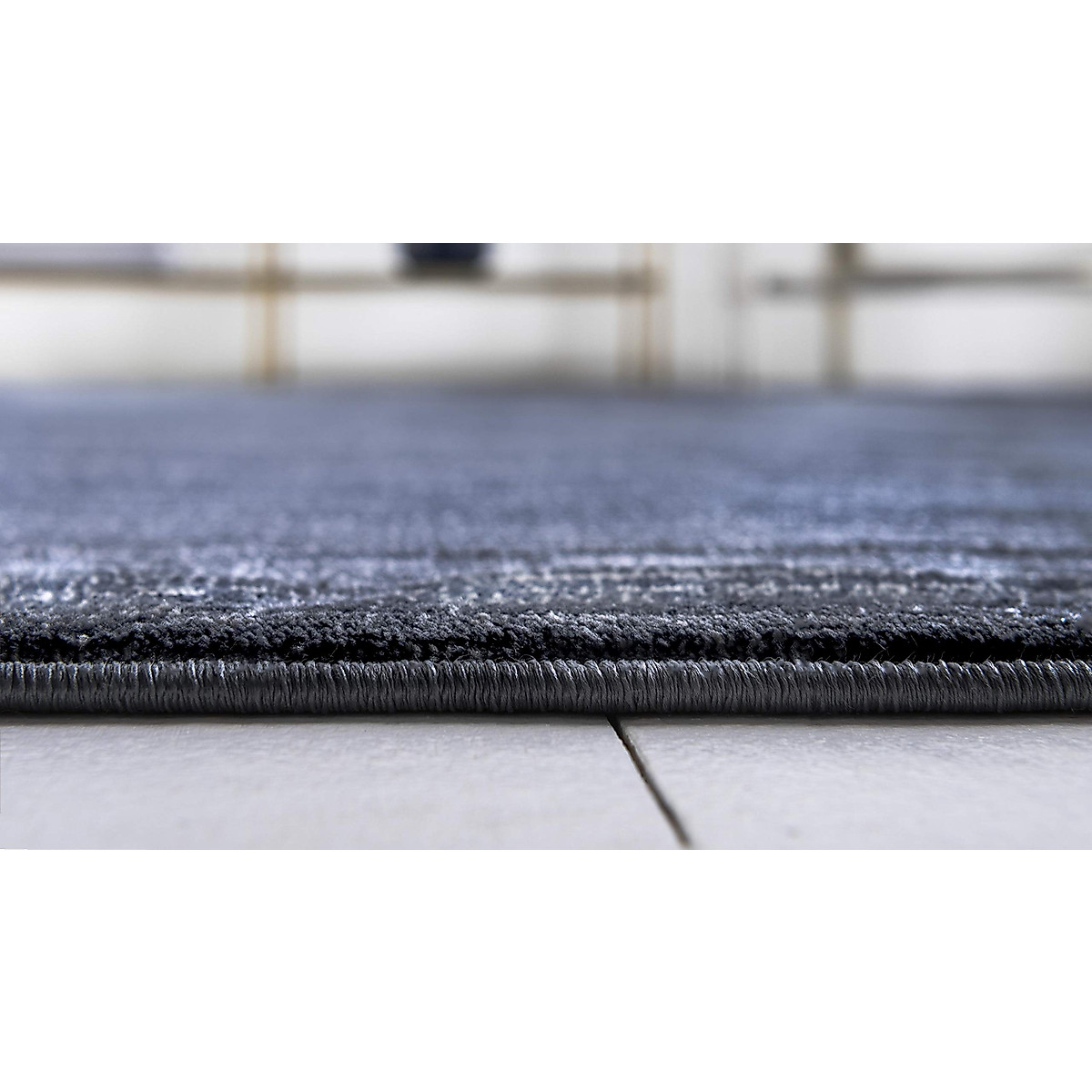 Unique Loom Jill Zarin Uptown Collection Area Rug - Madison Avenue (8' x 10' Rectangle, Navy Blue/ Ivory)