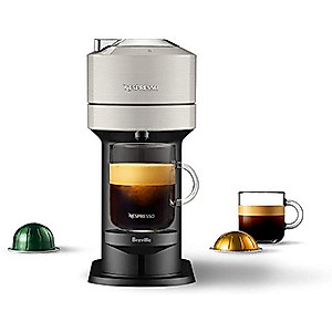 Nespresso Vertuo Next Coffee and Espresso Machine by Breville, 18 Fluid Ounces,Light Grey