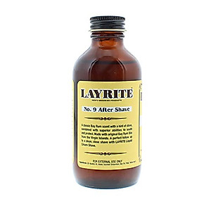 Layrite No.9 Aftershave, 4 oz