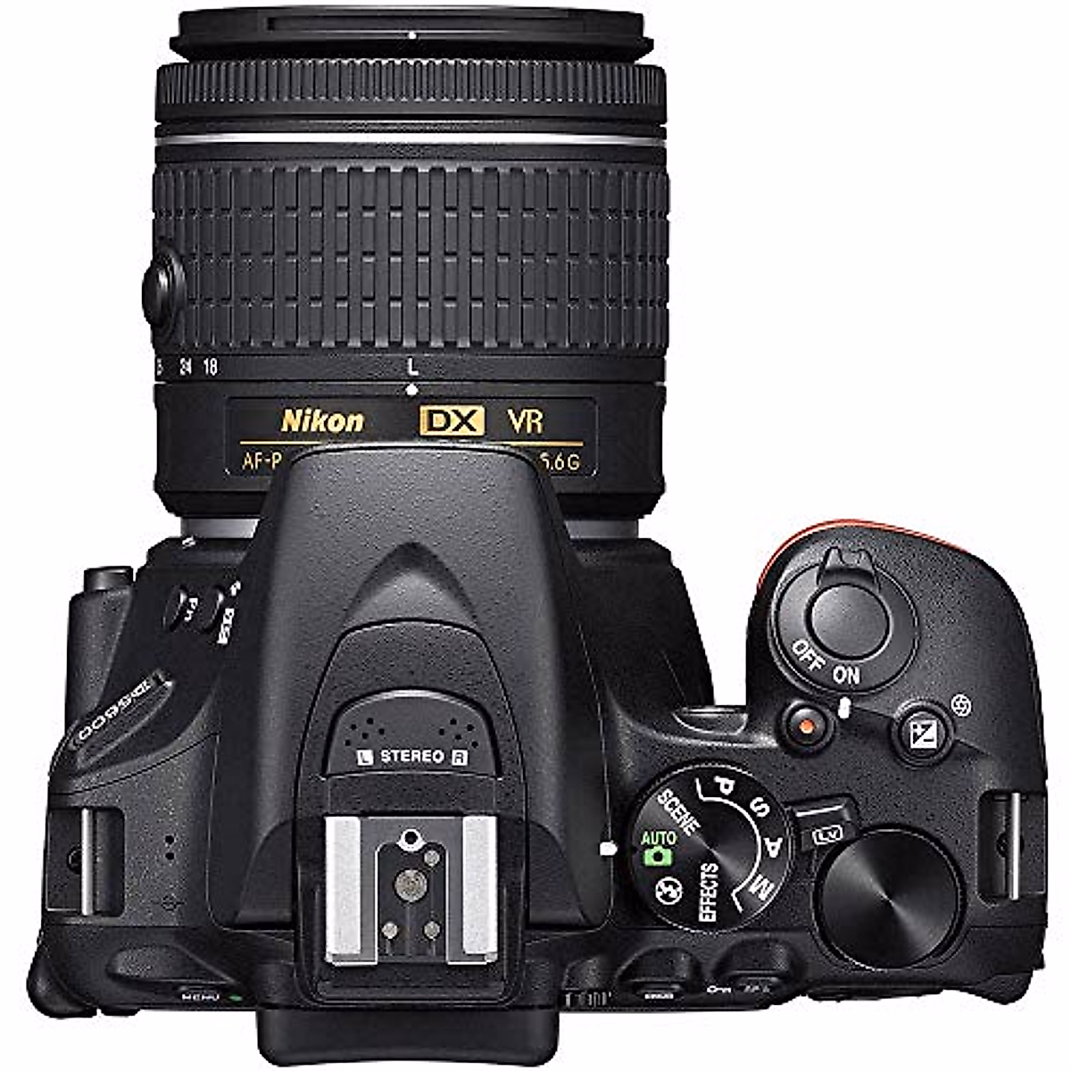 Nikon D5600 DSLR Camera with 18-55mm Lens (1576) + 4K Monitor + Pro Headphones + Pro Mic + 2 x 64GB Cards + Case + Corel Software + Tripod + 3 x EN-EL14A Battery + More (International Model) (Renewed)