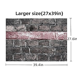 39x27in Tabletop Food Photography Backdrops Paper with Stand 7PCS 14Patterns Wood Marble Brick Texture Background