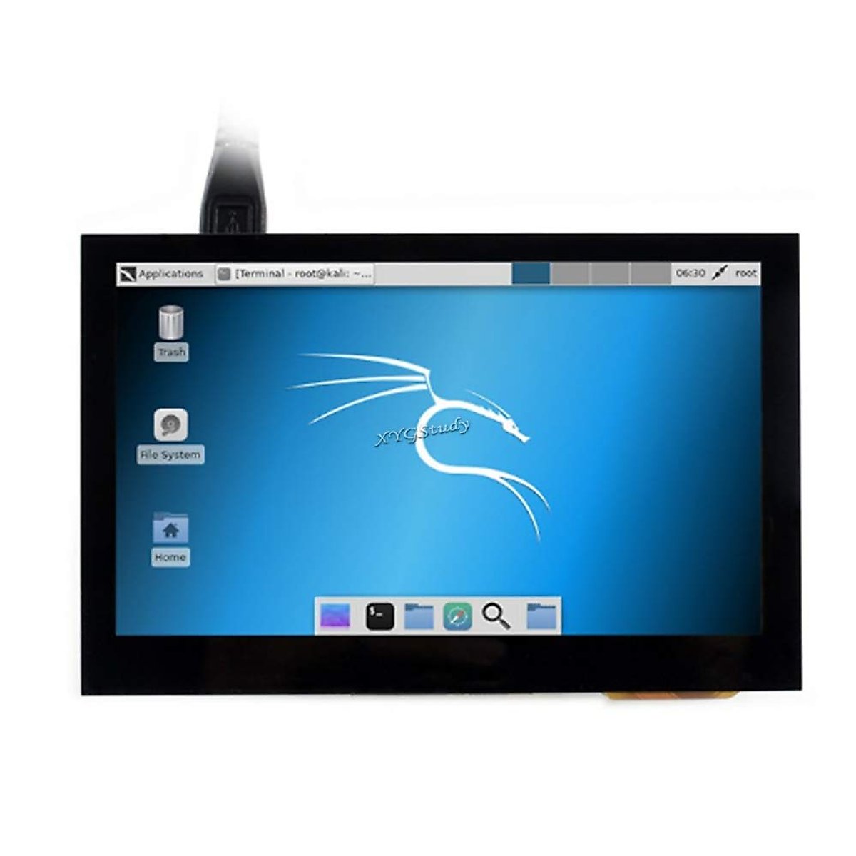 4.3inch HDMI LCD (B), IPS Screen HDMI Interface 4.3 inch 800x480 Capacitive Touch Screen Supports Multi Mini-PC Systems Raspberry Pi BB Black Banana Pi Raspbian Ubuntu Windows 10 8 7 @XYGStudy