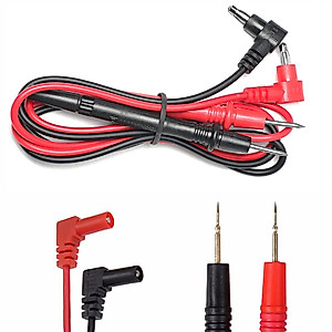 1 Pair Commercial supplies 1000V 10A Cable 72cm Analysis Instruments Needle Tip Probe Universal Wire Pen MultiMeter Test Leads For AM5YS041T6US 0