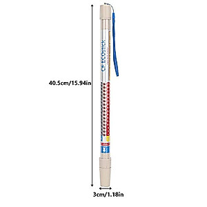 BTIHCEUOT Truncheon Nutrient Meter, Conductivity Nutrient Meter, Nutrient Meter Test Nutra Wand Truncheon Hydroponic EC/PPM/CF Hydroponics Readers