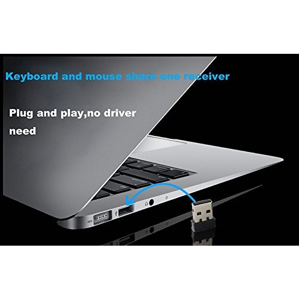 UniFire V60 Waterproof 2.4G Wireless Gaming Keyboard with Mouse DPI Control For DESKTOP PC Laptop Wireless Keyboard Mouse Combos (white)