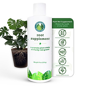 Houseplant Resource Center - Root Supplement, Liquid Root Stimulator - for Fiddle Leaf Fig & Indoor Plants - Propagation Promoter, Root Rot Treatment - Food for Healthy Roots, Stems, & Leaves - 8 Oz