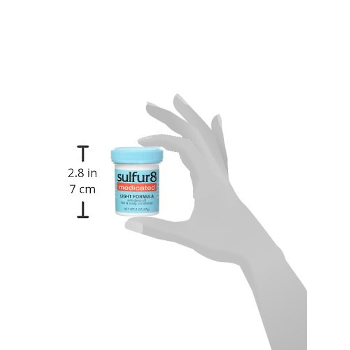 Sulfur 8 Medicated Light Formula Anti-Dandruff Hair & Scalp Conditioner, 2 Ounce