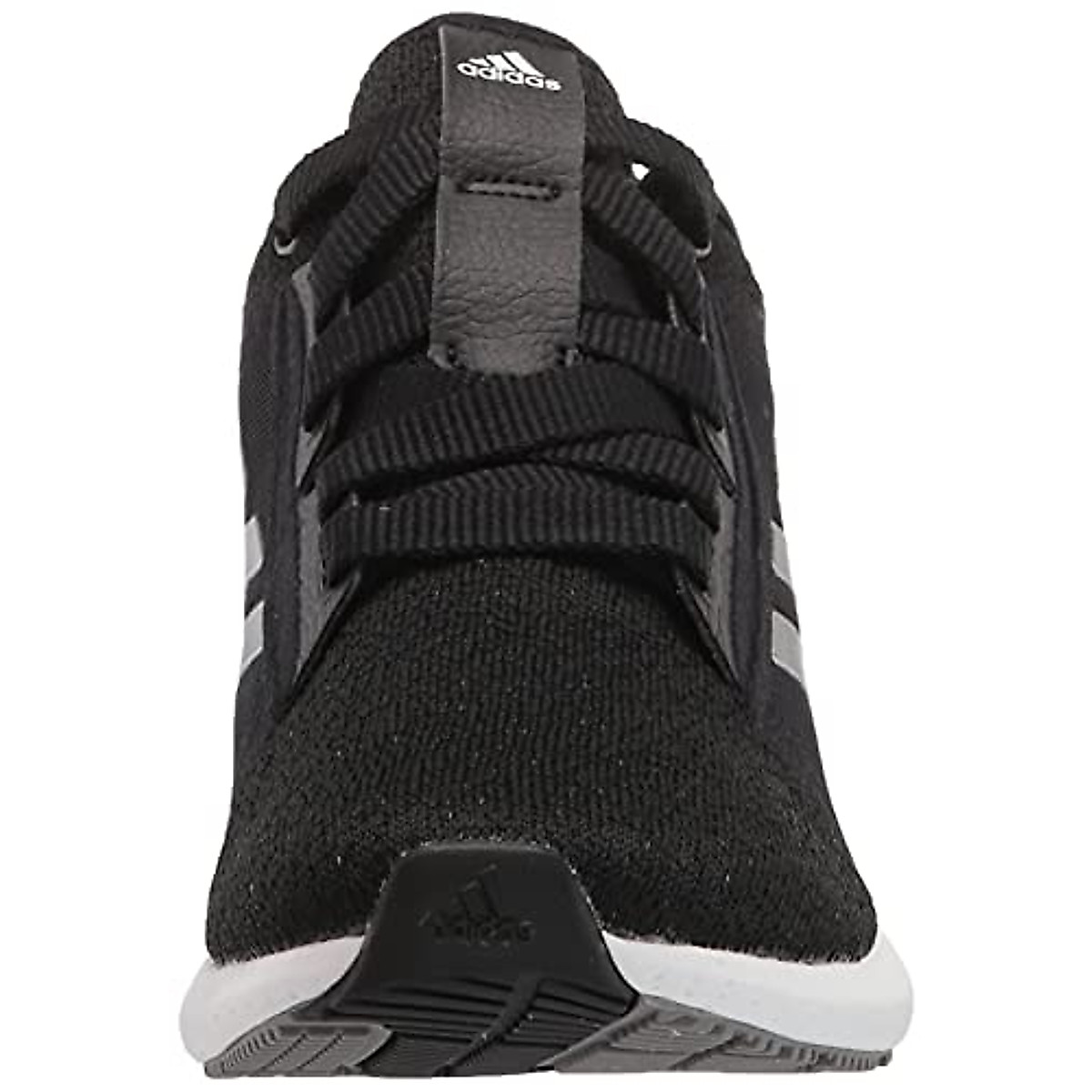 adidas Women's Edge Lux 4 Running Shoe, Core Black/White/Grey, 7