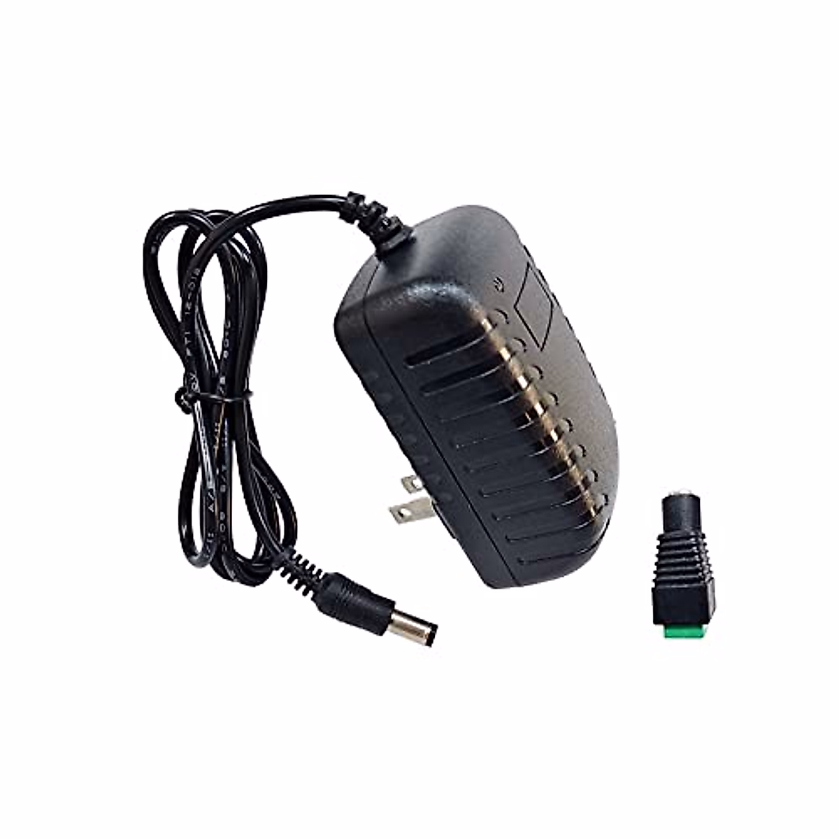 Jieyitech 5V 3A 15W Power Supply AC 100-240V to DC 5V AC Adapter Transformer Converter Charger 5.5x2.1mm Plug for LED Pixel Strip Light CCTV Camera Security System Computer Project