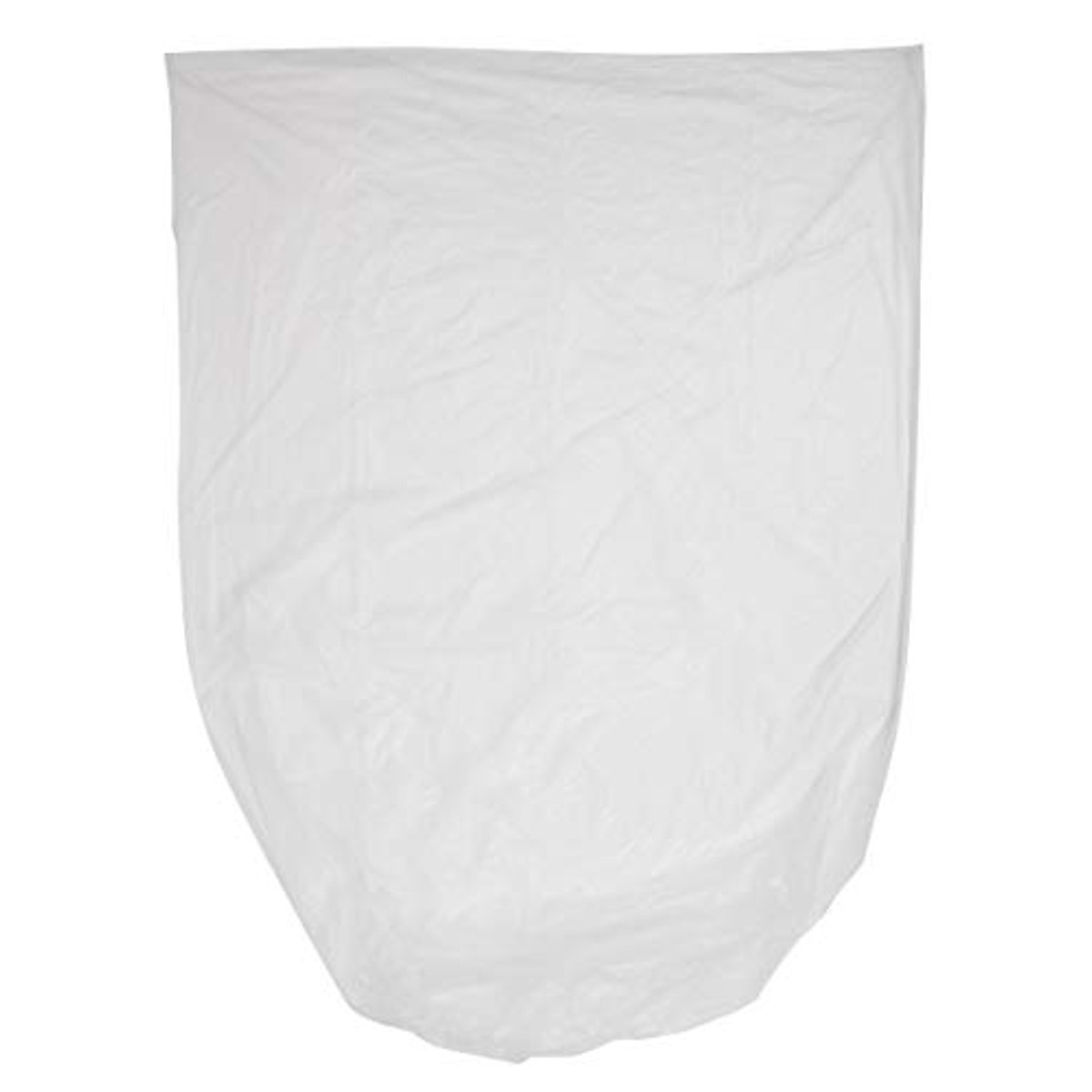 AmazonCommercial 45 Gallon Trash Bags 40" x 48" - 16 Micron Clear High Density Commercial Garbage Bags - 250 Count