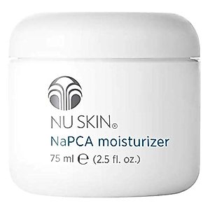 Nu Skin NaPCA Whole Body Moisturizer - Natural Cream, Vitamin E & Hyaluronic Acid, 2.55 Fl Oz