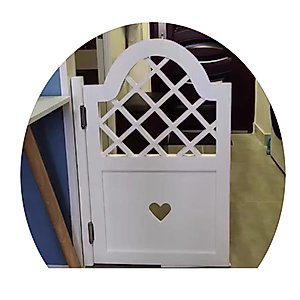 NURII Cafe Swing Doors,Western Solid Wood Doors for Interior Doorway, Kitchen Laundry Room Cafe Doorgate, Half West Door Home Decoration (Color : White, Size : W95xH90cm(37x35in))