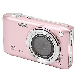 Digital Camera, 16X 58M 4K Digital Video Camera for Daily Use (Gold)