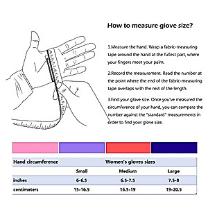 ORIDO Gardening Gloves for Women - Leather Working Gloves for Womens Work Glove for Yard Gardening Weeding Digging and Pruning(Small,Pink)