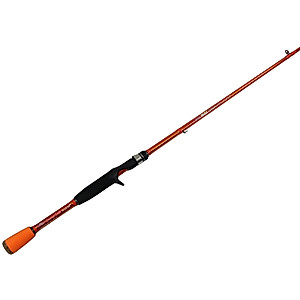 Carrot Stix Casting Semi Micro Guide Fishing Rod Wild Wild Orange Lite (6' 7" Light)
