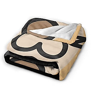 Haminations Blanket Ultra-Super Soft Lightweight Cozy Warm Flannel Fleece Blanket for Sofa Couch Chair All Season