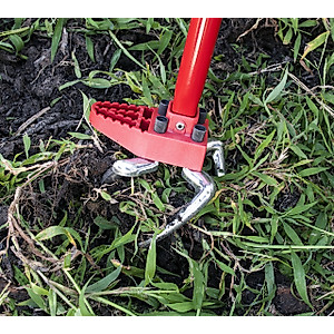 GARDEN WEASEL 91334 Claw Pro - to Cultivate, Loosen, Aerate, Weed, No Bending - Great for Heavy Soil, Weather and Rust Resistant