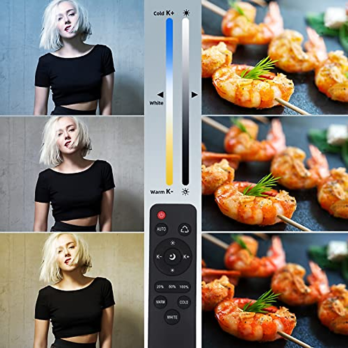 Softbox Lighting Kit, skytex Continuous Photography Lighting Kit with 20x28in Soft Box | 85W 2700-6400K E27 LED Bulb, Photo Studio Lights Equipment for Camera Shooting, Video Recording…