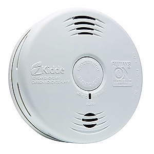 Kidde Smoke & Carbon Monoxide Detector, 10-Year Battery, Voice Alerts & Smoke & Carbon Monoxide Detector with Voice Alerts, Battery Powered, Combination Smoke & CO Alarm