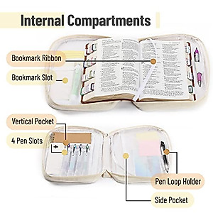 Mr. Pen- Bible Case and Bible Tabs, Boho Theme