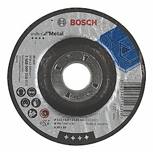 Bosch Professional 2608600218 Expert for Metal Grinding disc with Depressed Centre, Multicolour