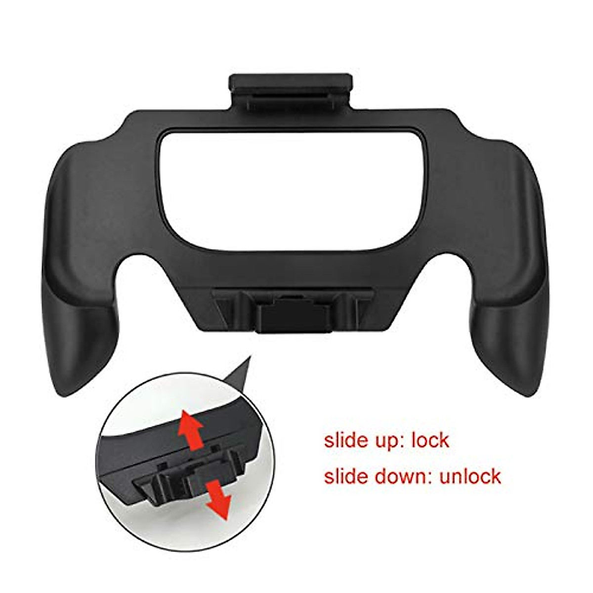 SANON Grip Type Protective Cover Hand Grip with Back Bracket Compatible with Switch Lite Console
