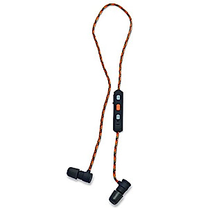 Walker's Flexible Bluetooth Neckband Headset 30 NRR Passive Hearing Protection Earbuds with 12" USB Charging Cable & EVA Carrying Case