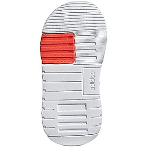 adidas Unisex-Baby Racer TR21 Running Shoe, Black/White/Sonic Ink, 6 Toddler