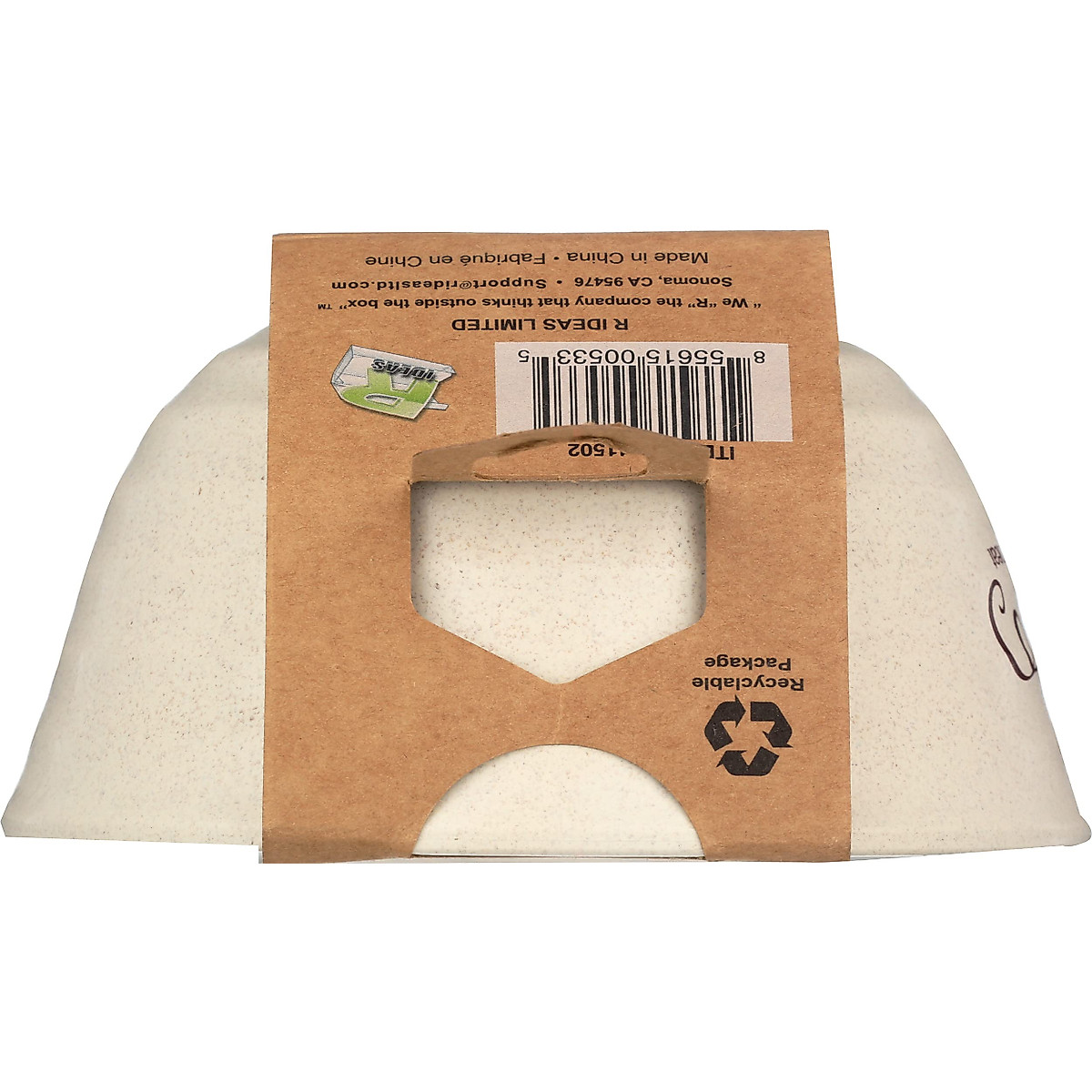 R IDEAS Eco Friendly Wheat Fiber Cereal Bowl, 1 EA