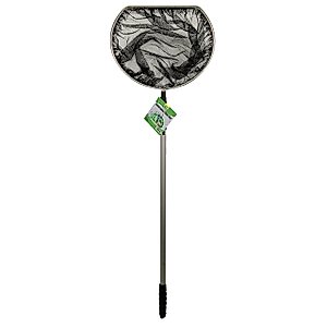 TetraPond Telescoping Pond Net, 14-Inch Diameter Ring,Black/Silver