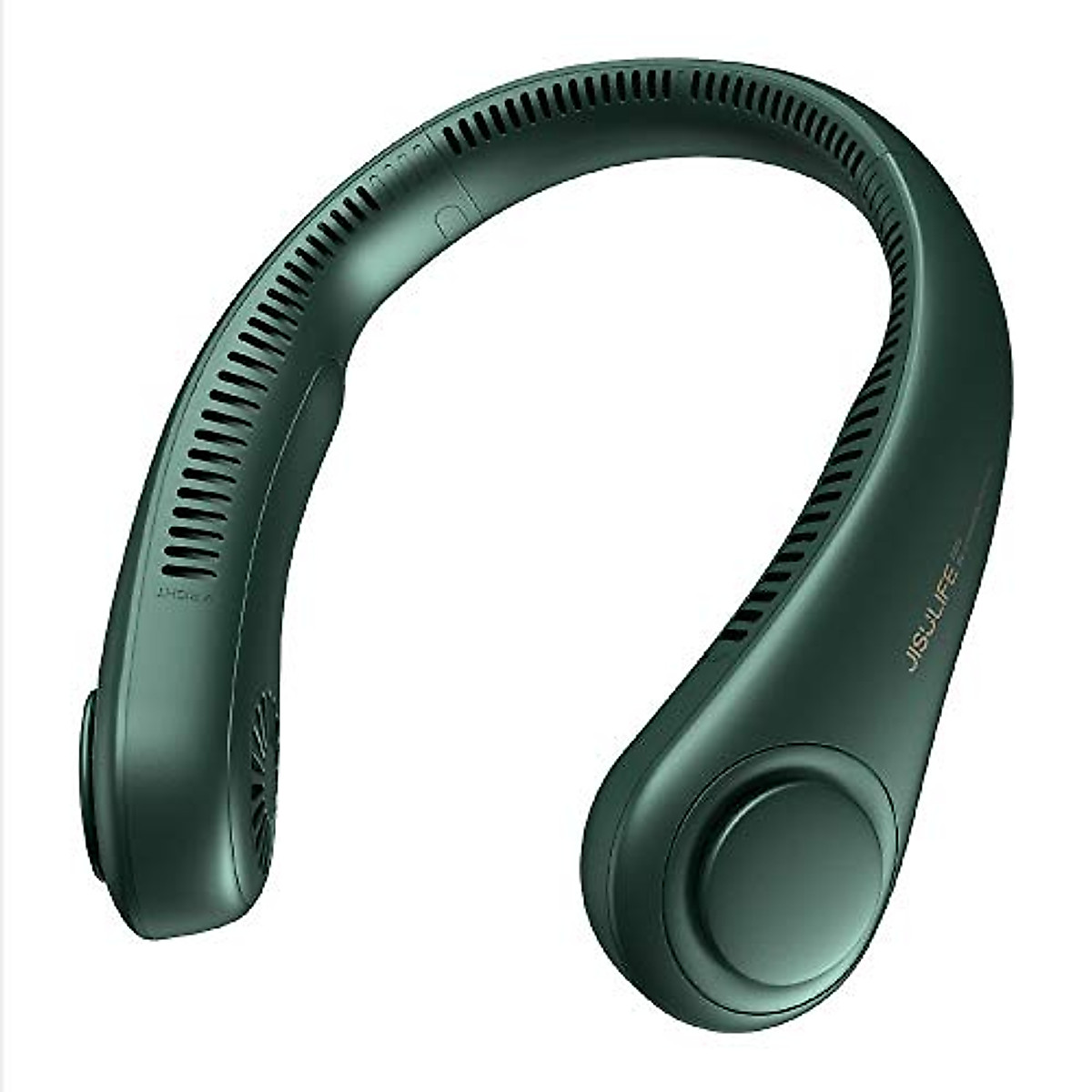 JISULIFE Neck Fan 4000 mAh Hands Free Bladeless Fan Desk Fan Battery Rechargable Fan
