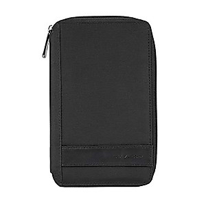 Travelon unisex Safe Id Multi-Passport Holder, Black, 7.75 x 5 x .75