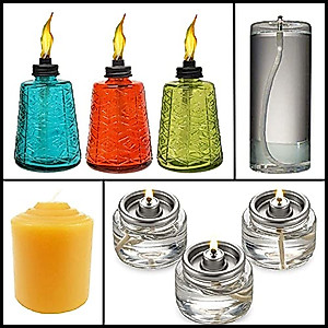 1/4 Inch Natural Cotton Rope, White Craft Rope Clothesline, Used for DIY Rope Baskets, Handicrafts, Candle Wicks, etc, 6MM, 39 Feet.