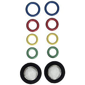 Generac 6658 Inlet Water Filter & O-Ring Seals - Convenient Replacement Kit for Pressure Washer Maintenance