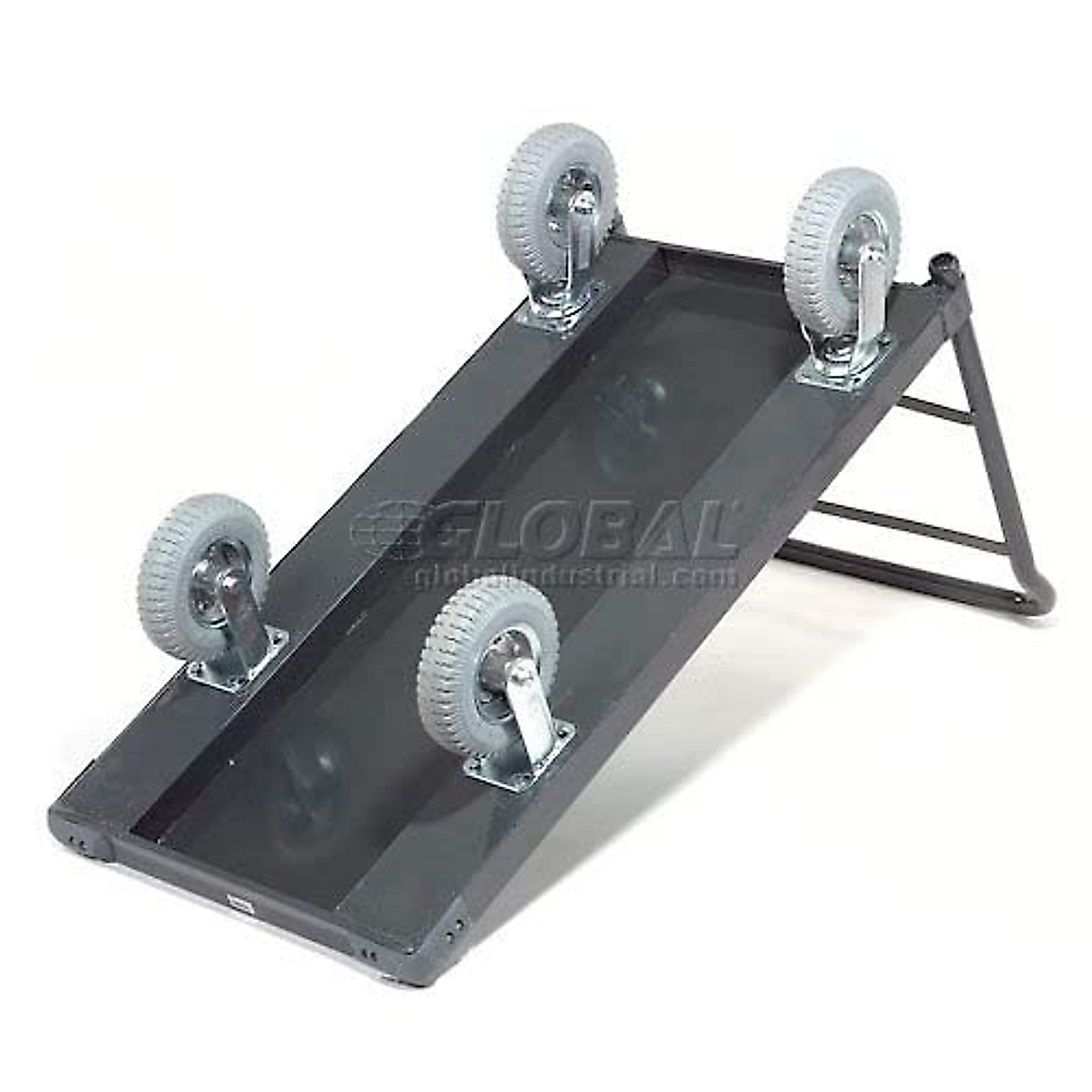 Global Industrial Platform Truck w/Steel Deck, 8" Pneumatic Casters, 48 x 30, 1200 Lb. Capacity