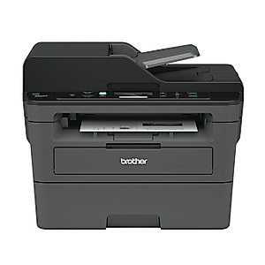 Brother Monochrome Laser Printer, Compact Multifunction Printer and Copier, DCPL2550DW, Refresh Subscription and Amazon Dash Replenishment Ready, Black