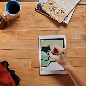 Adonit Mark (Silver) Aluminum Stylus Pens for Capacitive Touch Screen Tablets/Cell Phones (iPad, iPad Air, iPad Mini, iPhone, Kindle and All Android Devices)