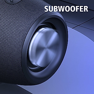 ZEALOT Bluetooth Speaker, Portable,Outdoor,Speakers Bluetooth Wireless Loud with BassUp Technology,IPX6 Waterproof,14,400MAh Battery,20H Play,Pairing,EQ,TF,AUX,Speaker for Party,Beach,Camping,Gifts