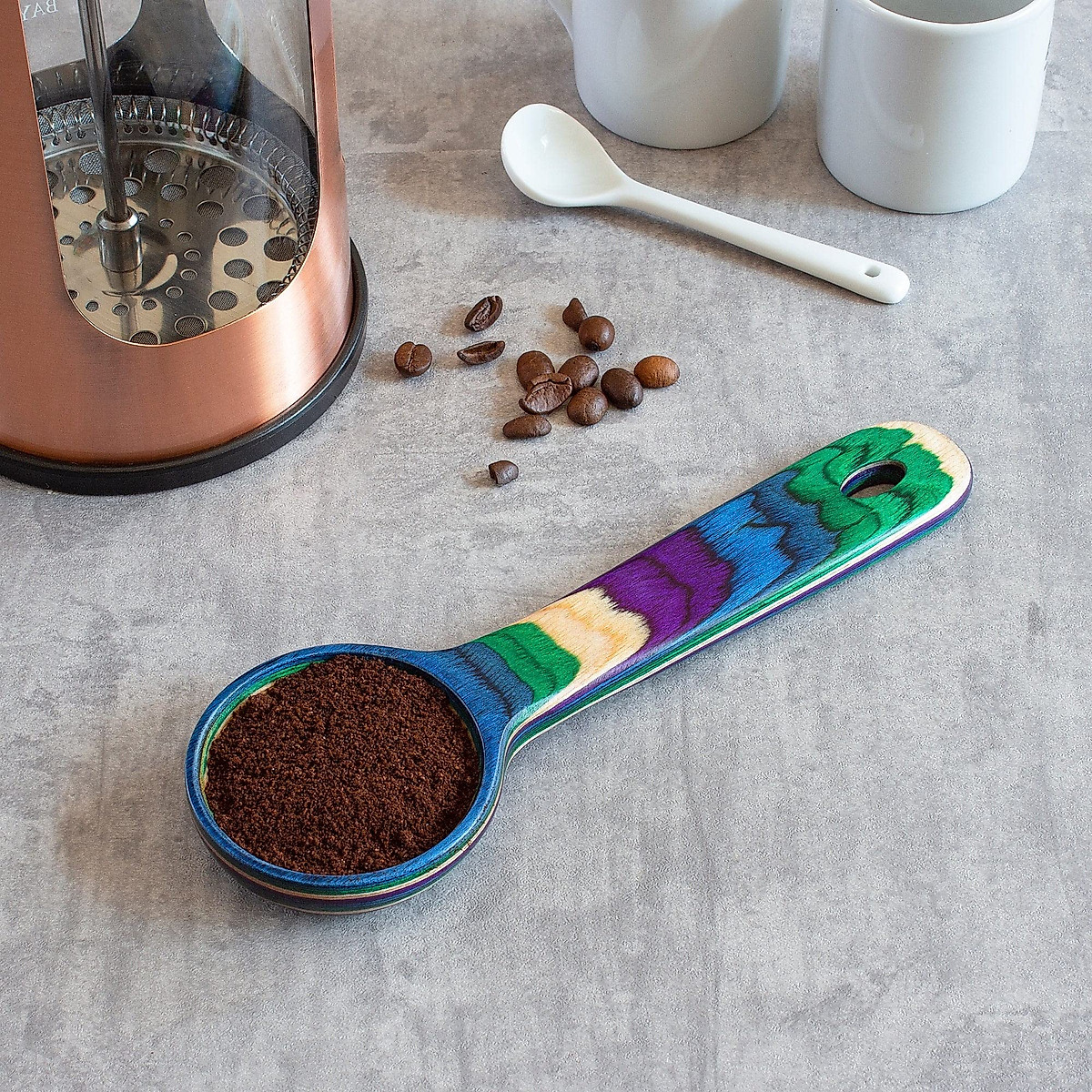 Baltique Mumbai Collection Wooden Coffee Scoop