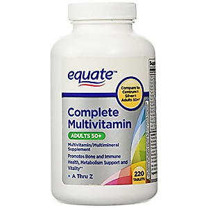 Equate Mature Adults 50+ Multivitamin 220 c
