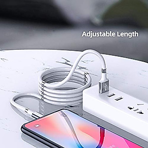 AICase Magnetic Charging Cable,(3FT) Super Organized Charging Magnetic Absorption Nano Data Cable for Phone 11/XS/XS Max/XR/X/8/8 Plus/7/7 Plus/6s/6s Plus/6/6 Plus/SE/5s/5c/5/Pad/Pod