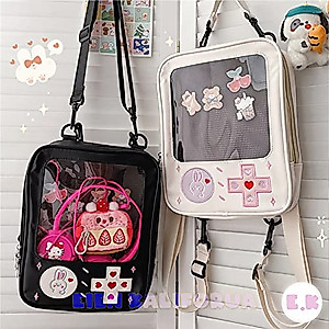 Eien Kaliforua Ita Bag Cute Game Console Design Ita Bag Ladies 3 Way Ita Bag New Cartoon Kawaii Backpack