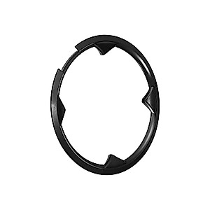 X AUTOHAUX 2pcs 48 Teeth 12cm 0.63"x8.35" Bicycle Bike Crankset Chain Wheel Cover Protector Chain Wheel Protective Cover Black